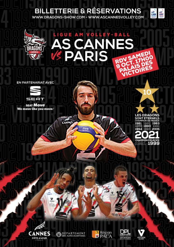 Dragons Cannes - AS Cannes Volley-Ball